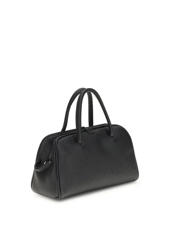Jacquemus Le Petit Turismo Leather Top Handle Bag - Black