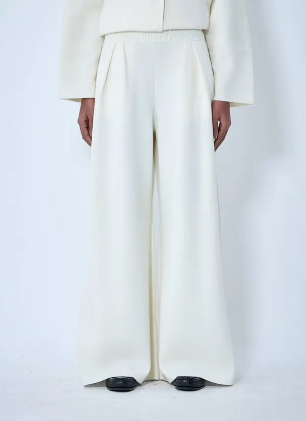 Max Mara Ribbed Knit Pants