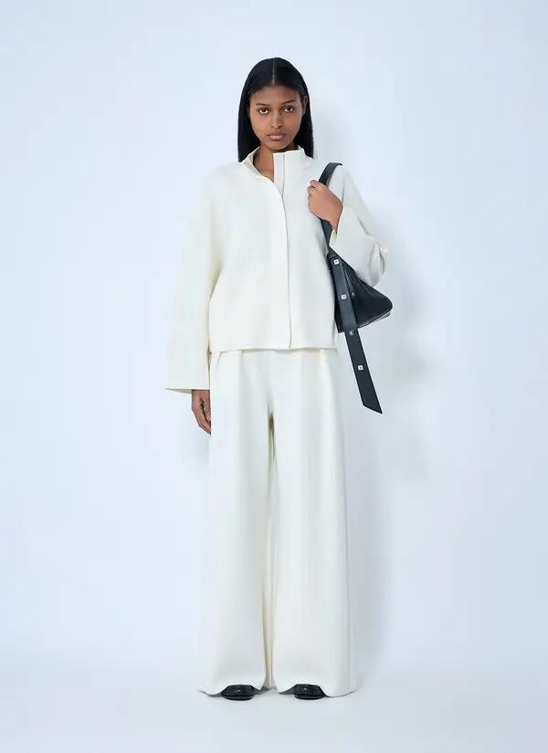 Max Mara Ribbed Knit Pants
