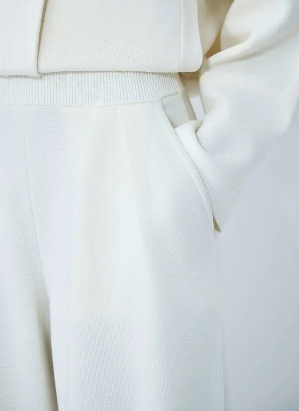 Max Mara Ribbed Knit Pants