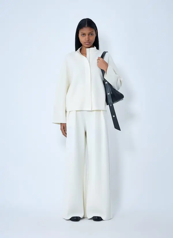 Max Mara Ribbed Knit Pants