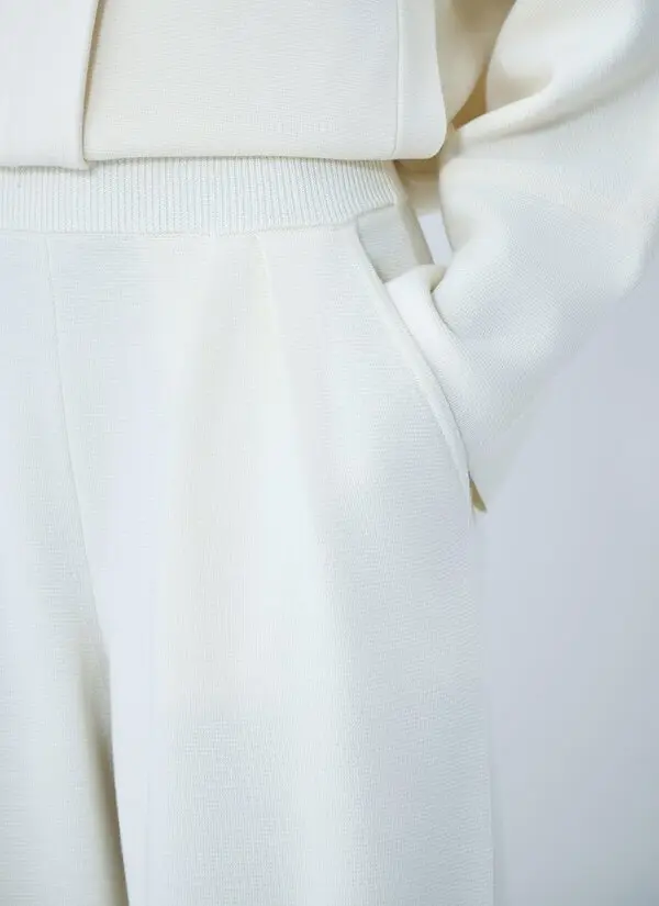Max Mara Ribbed Knit Pants
