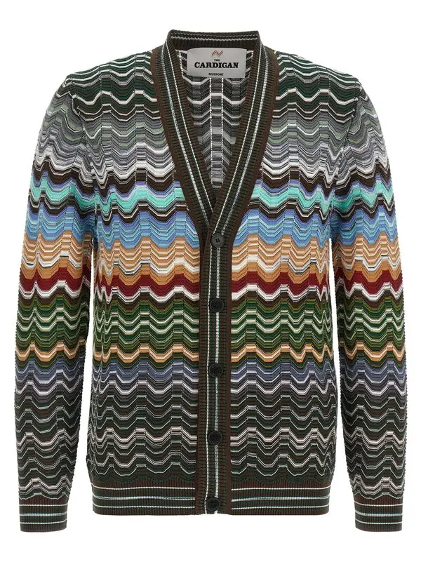 Missoni Greek Pattern Cardigan