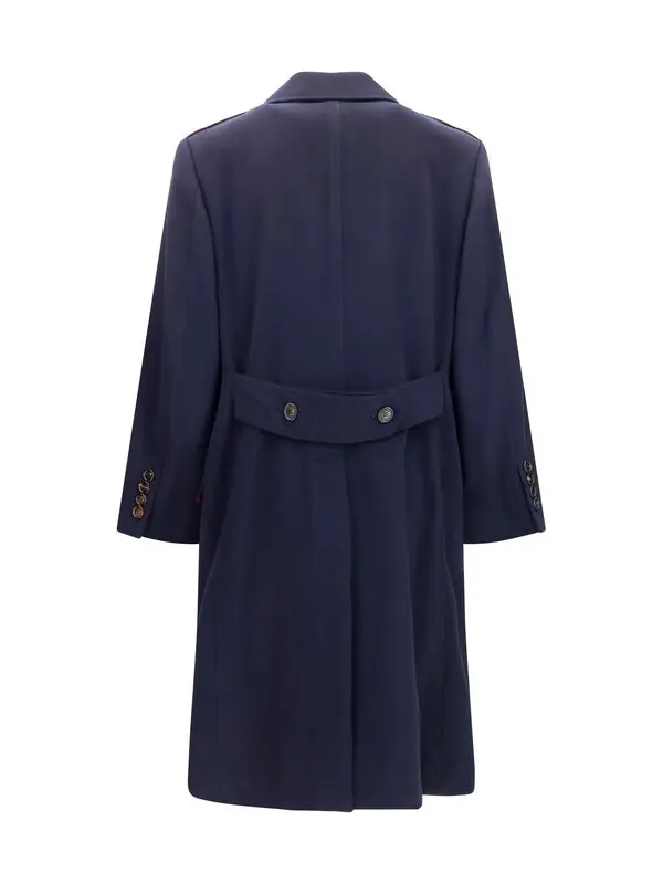 Brunello Cucinelli Double-breasted Wool Coat