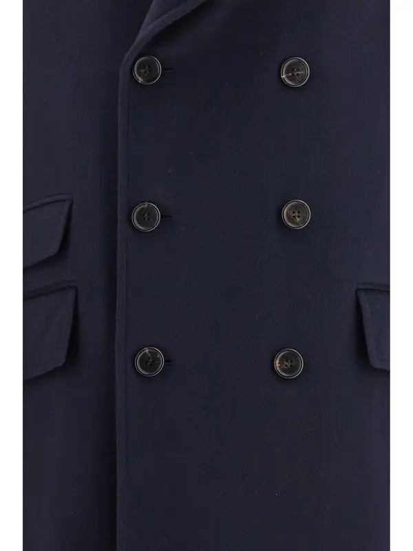 Brunello Cucinelli Double-breasted Wool Coat