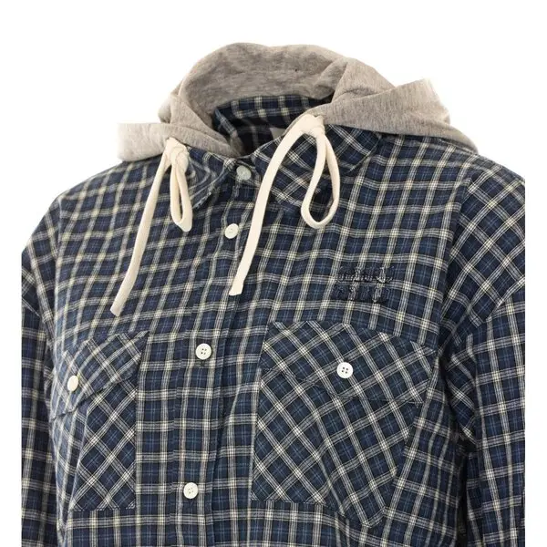 Miu Miu Check Logo Shirt