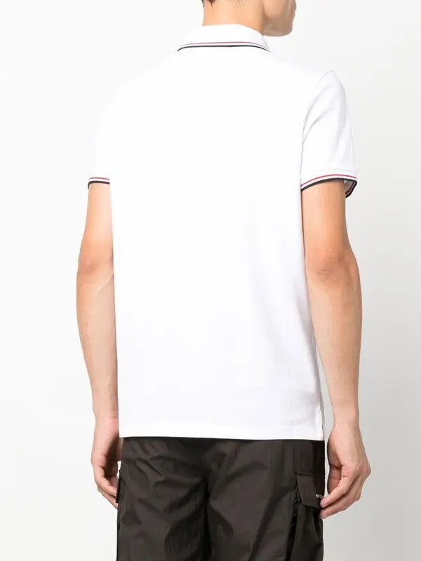 Moncler Logo Cotton Polo Shirt