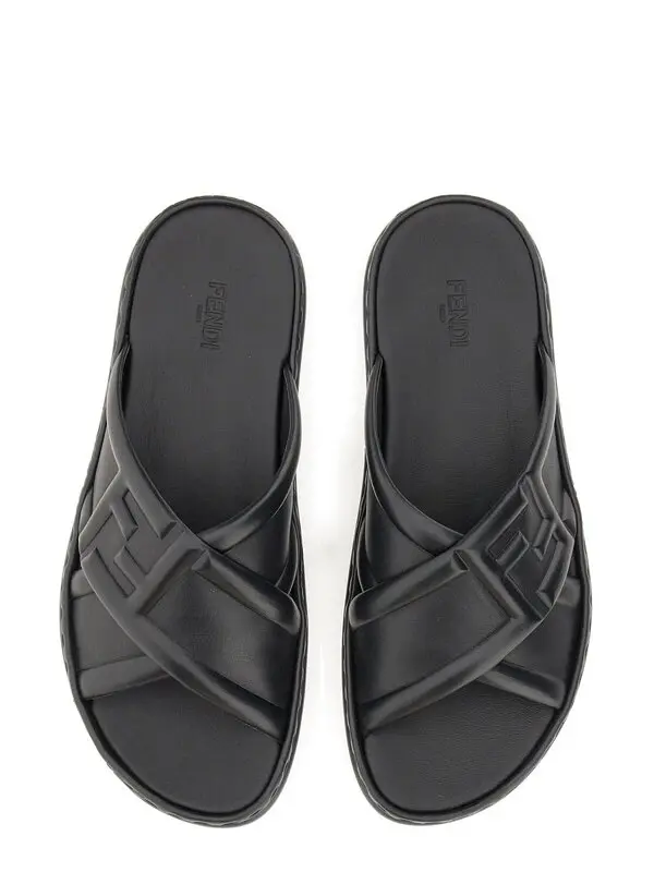Fendi Leather Sandal
