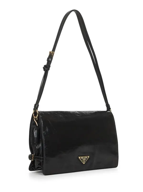 Prada Borse Black Medium Shoulder Bag
