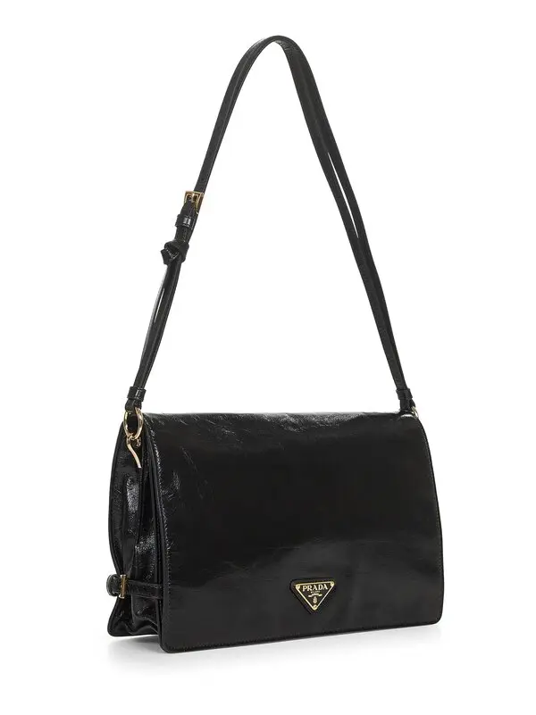 Prada Borse Black Medium Shoulder Bag - Multicolor