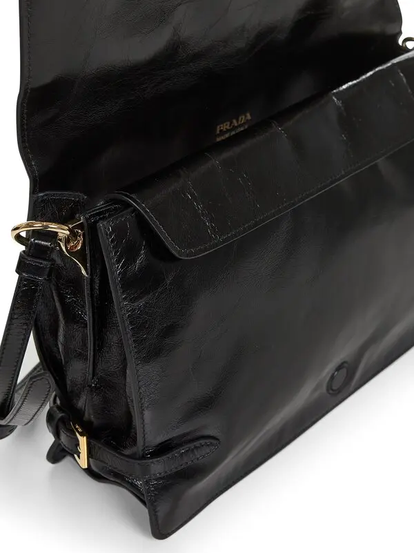 Prada Borse Black Medium Shoulder Bag - Multicolor