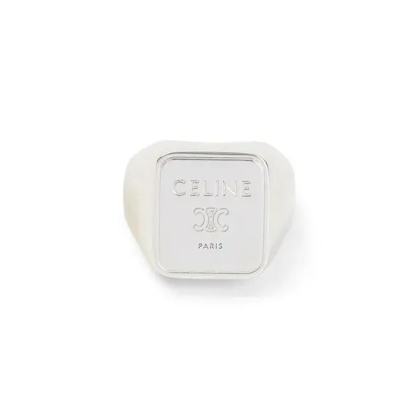 Celine Square Signet Ring
