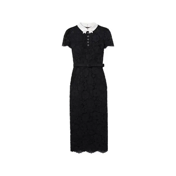 SELF-PORTRAIT Lace Midi Dress