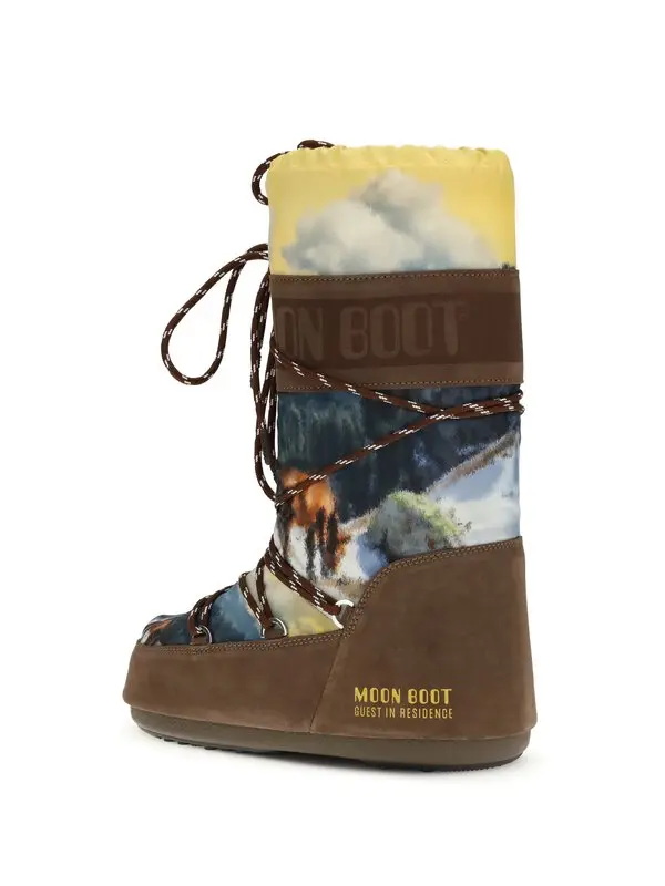 Moon Boot Printed Boots - Multicolor