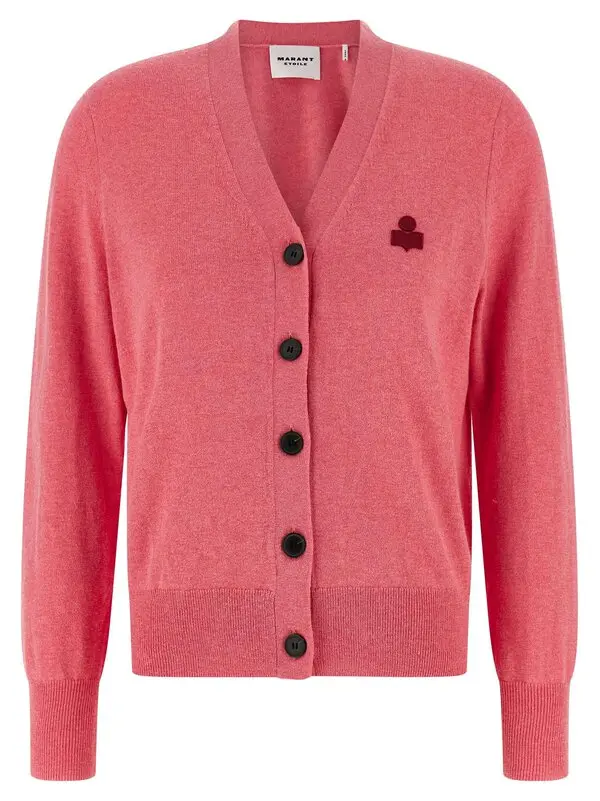 Isabel Marant Étoile Marant 'karina' Cardigan - Pink