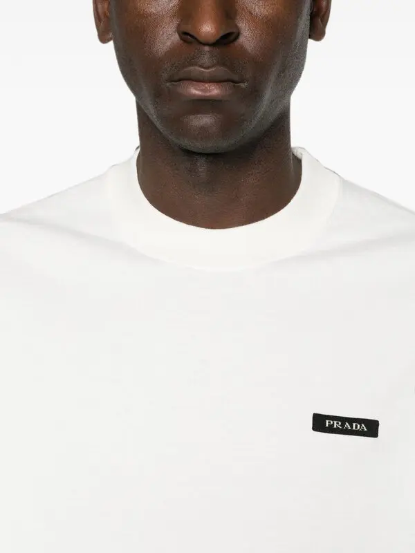 Prada Cotton Crewneck Sweater