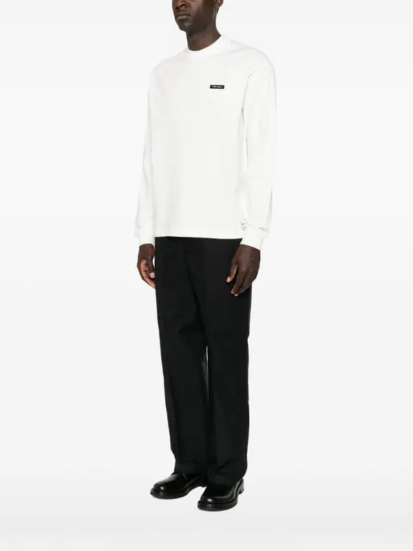 Prada Cotton Crewneck Sweater