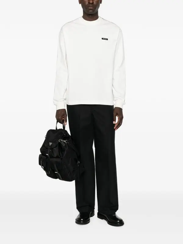 Prada Cotton Crewneck Sweater