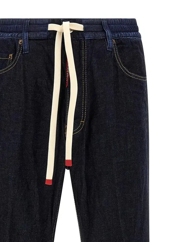 Dsquared2 Crinkled Effect Denim Jeans - Blue