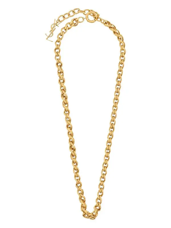 Saint Laurent Sautoir Chaine Marte