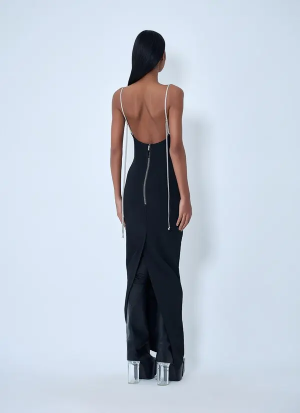 Rick Owens Spaghetti Strap Column Dress
