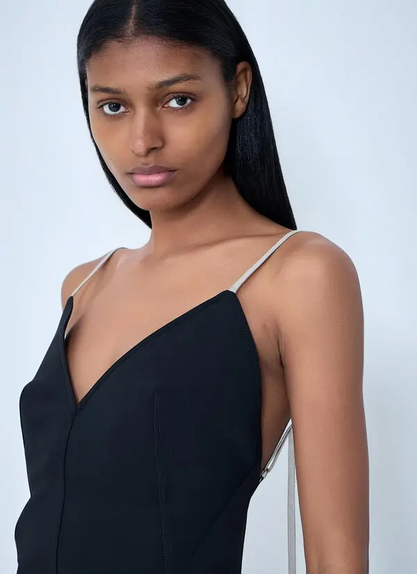 Rick Owens Spaghetti Strap Column Dress