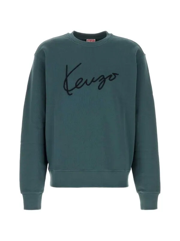 Kenzo Logo Cotton Sweatshirt