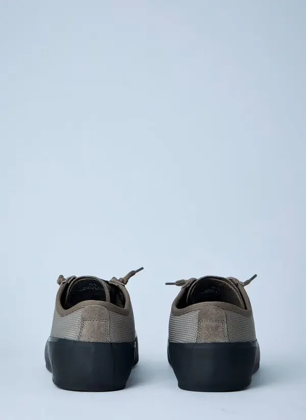 Stone Island Mesh Low-top Sneakers - Brown