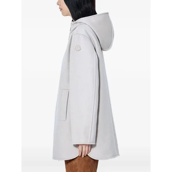 Moncler Neutrals Jackets Oversized Jackets
