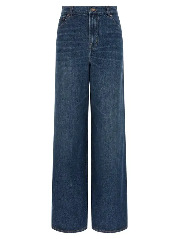 Chloé Palazzo Jeans - Blue