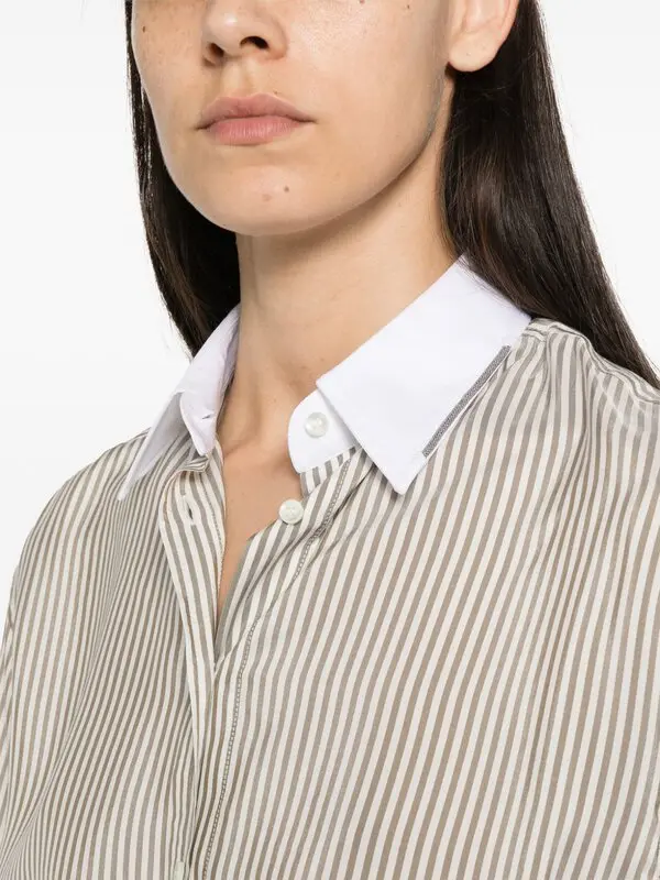 Brunello Cucinelli Silk Shirt