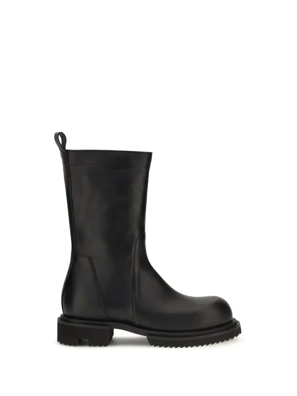 Rick Owens Creeper Gabe Boots - Black