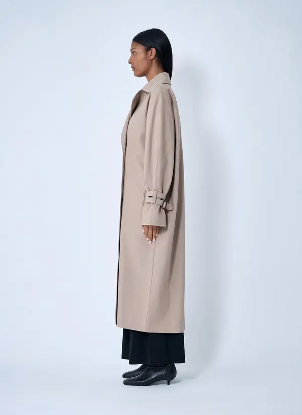 TOTEME Signature Trench Coat - Cream