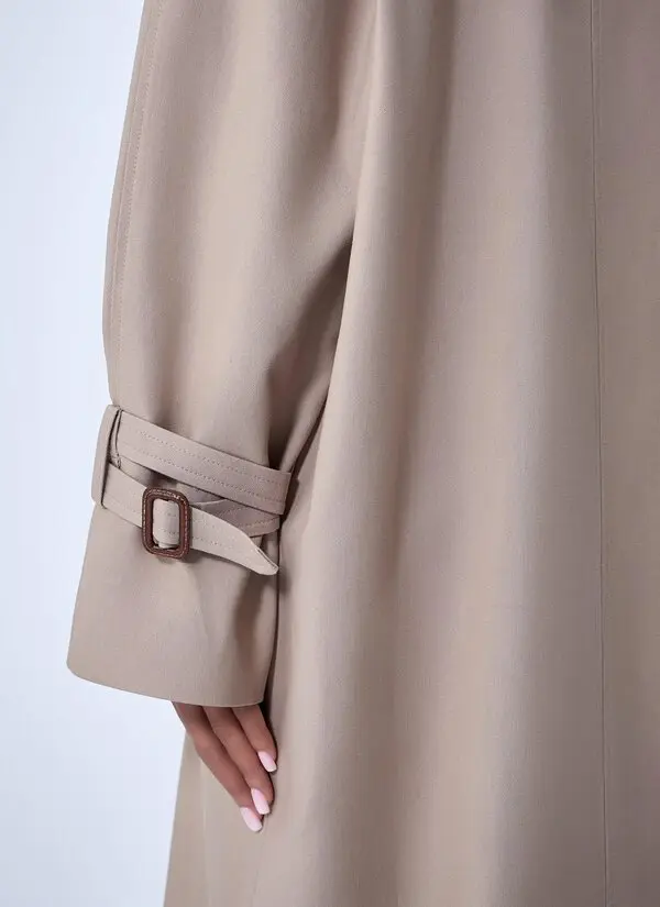TOTEME Signature Trench Coat - Cream
