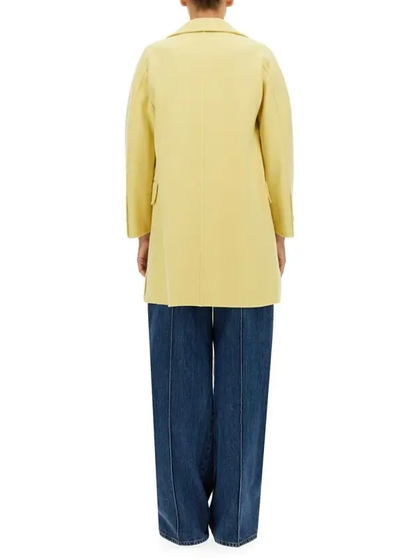 Max Mara Beira Coat - Yellow