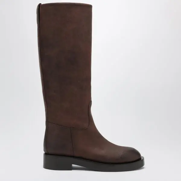 Paris Texas Ebony Napa Leather Boots