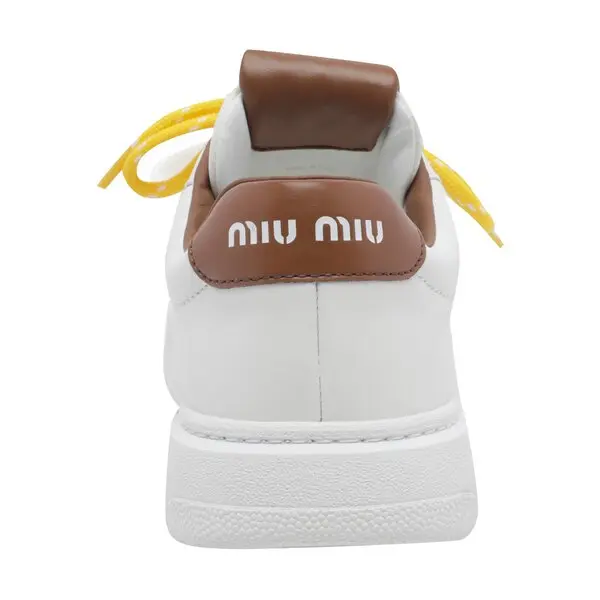 Miu Miu Logo Bicolor Sneakers