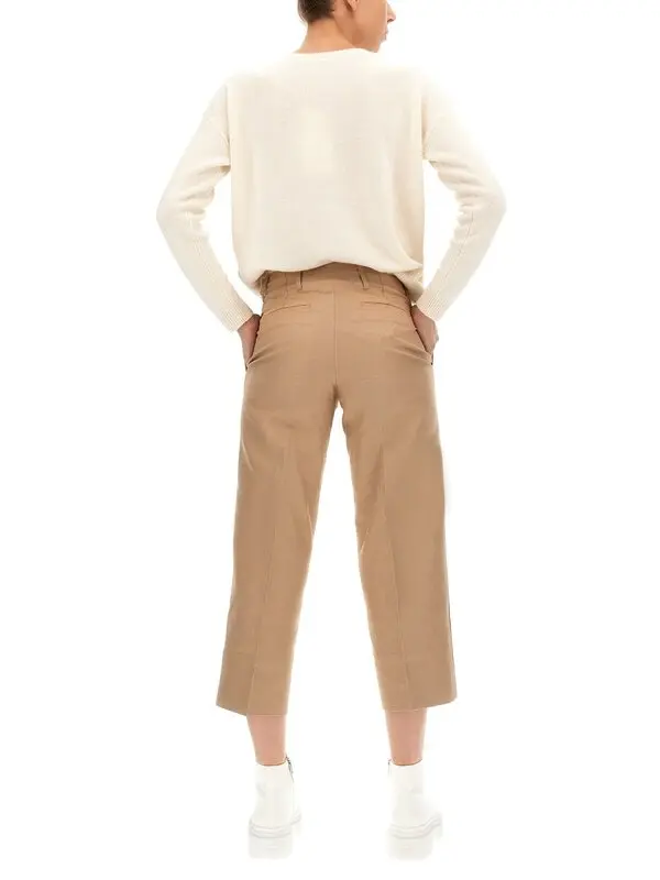 Max Mara Vezzano Trousers - Cream