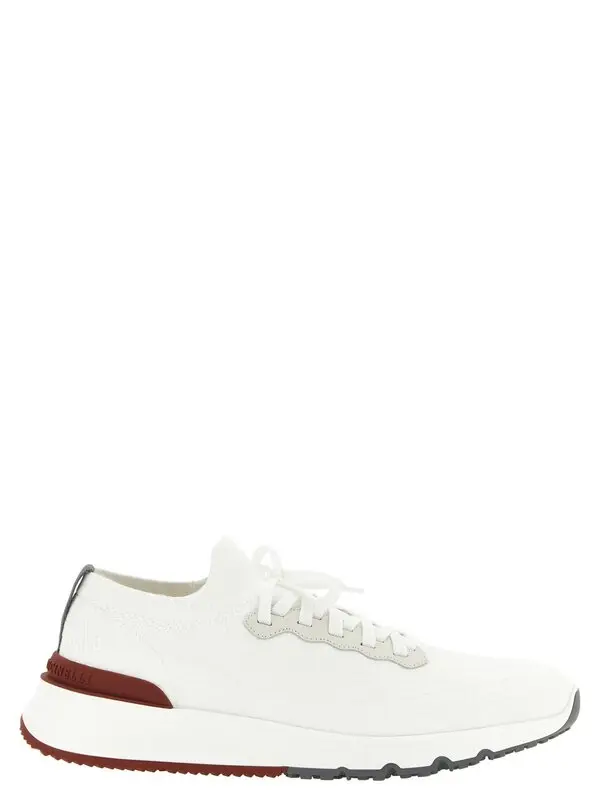 Brunello Cucinelli Running Sock' Sneakers - White