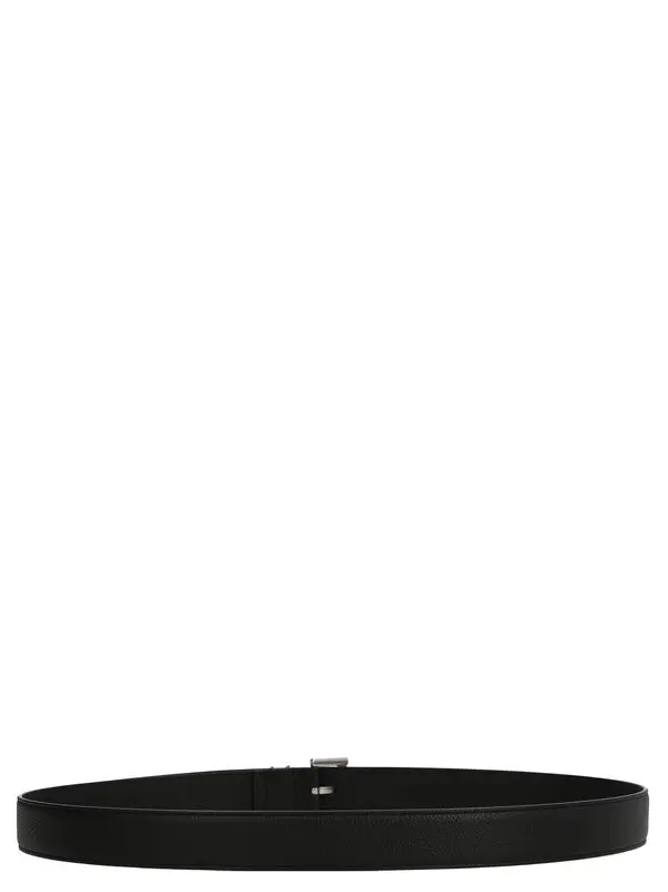 Saint Laurent Monogram' Belt - Black