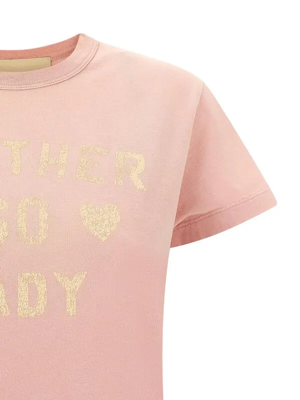 Valentino Garavani Panther Lady T-shirt - Pink