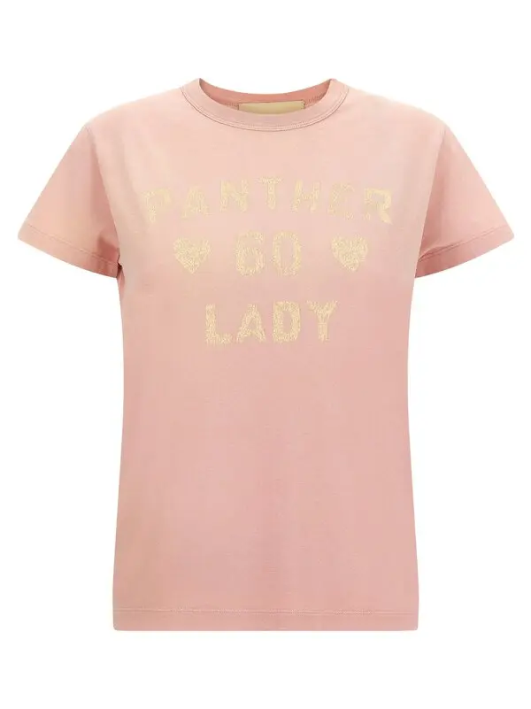 Valentino Garavani Panther Lady T-shirt - Pink