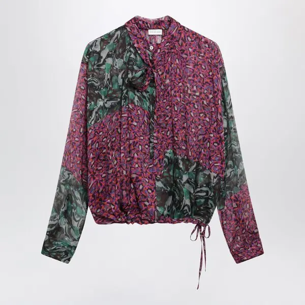 Dries Van Noten Silk Blouse - Multicolor