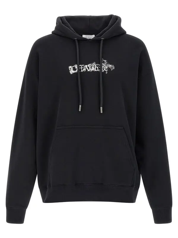 Off-White Heraldic Arrow Skate Hoodie - Black