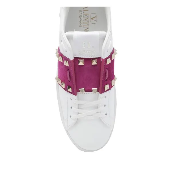 Valentino Garavani Rockstud Untitled Sneakers - White