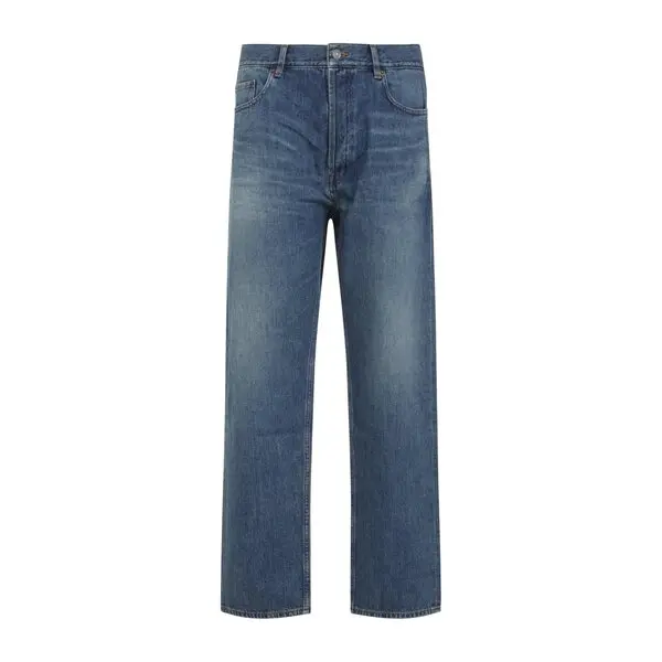 Saint Laurent Mick Long Jeans - Blue