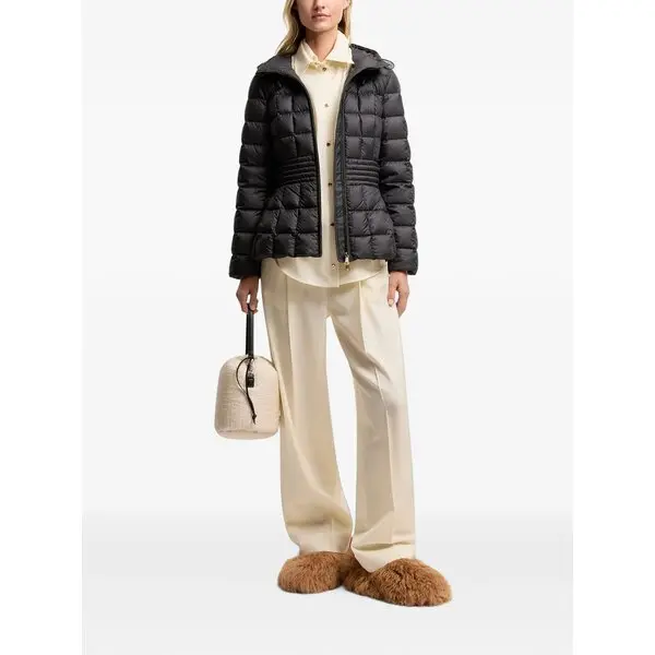 Moncler Quilted Puffer Jacket - Black