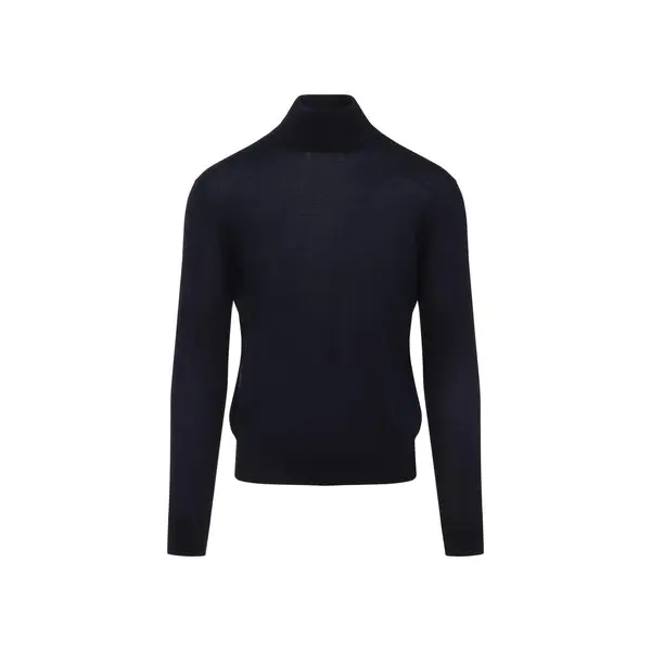 Saint Laurent Wool And Cashmere Pullover - Blue