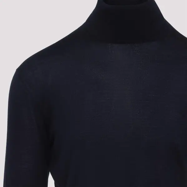 Saint Laurent Wool And Cashmere Pullover - Blue