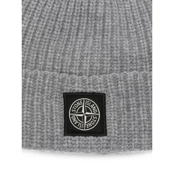 Stone Island Beanie - Gray